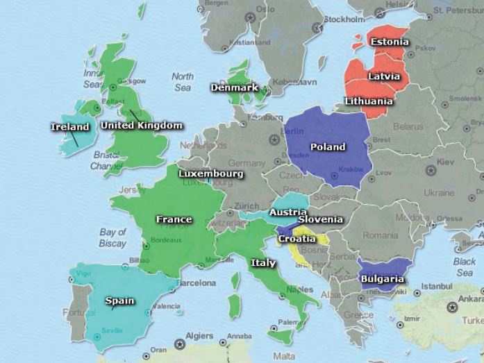 carte cee - GreenUnivers