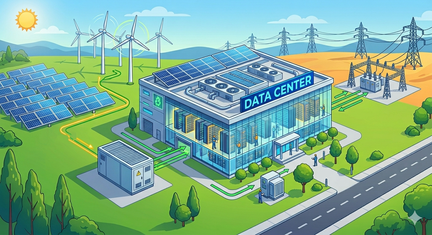 L'énergie, le nerf de la guerre pour les data centers [Dossier ...